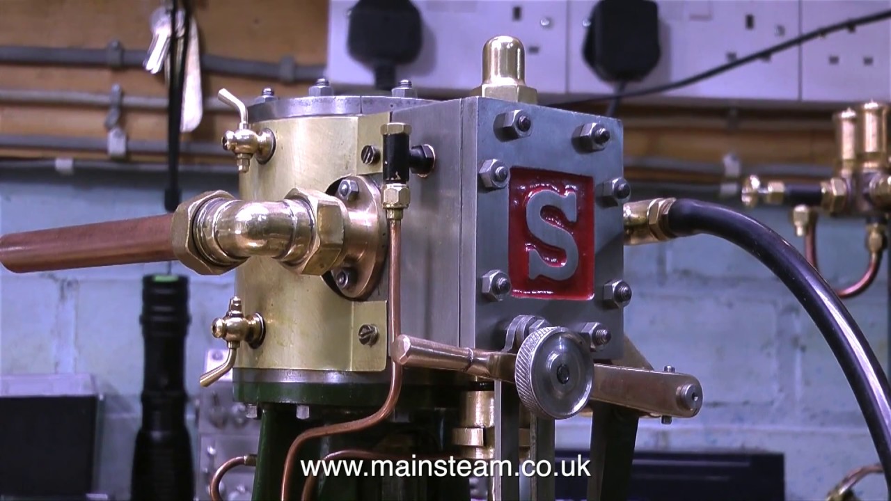 PLAYING WITH MY STUART 5A STEAM ENGINE - IN THE WORKSHOP - YouTube
