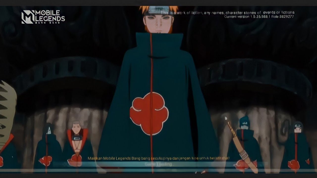 Intro Loading Screen Mobile Legends X Akatsuki ( Naruto ) MLBB - YouTube