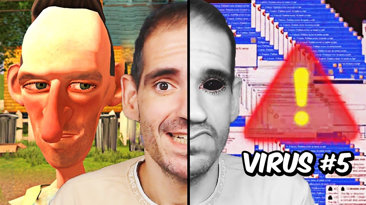 Encontré 5 VIRUS MORTALES en ANGRY NEIGHBOR (NUEVA VERSIÓN) - YouTube