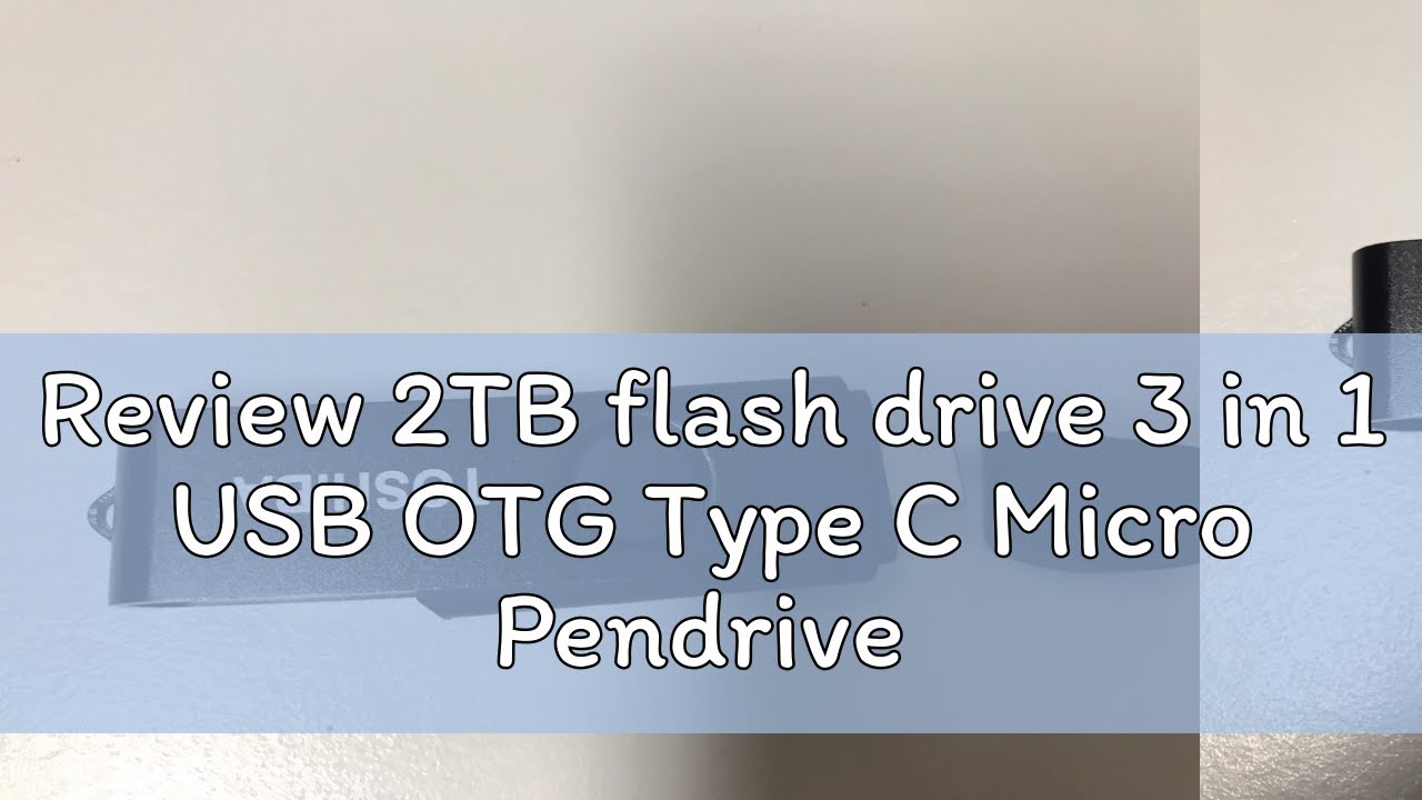 Review 2TB flash drive 3 in 1 USB OTG Type C Micro Pendrive 512GB 256GB ...