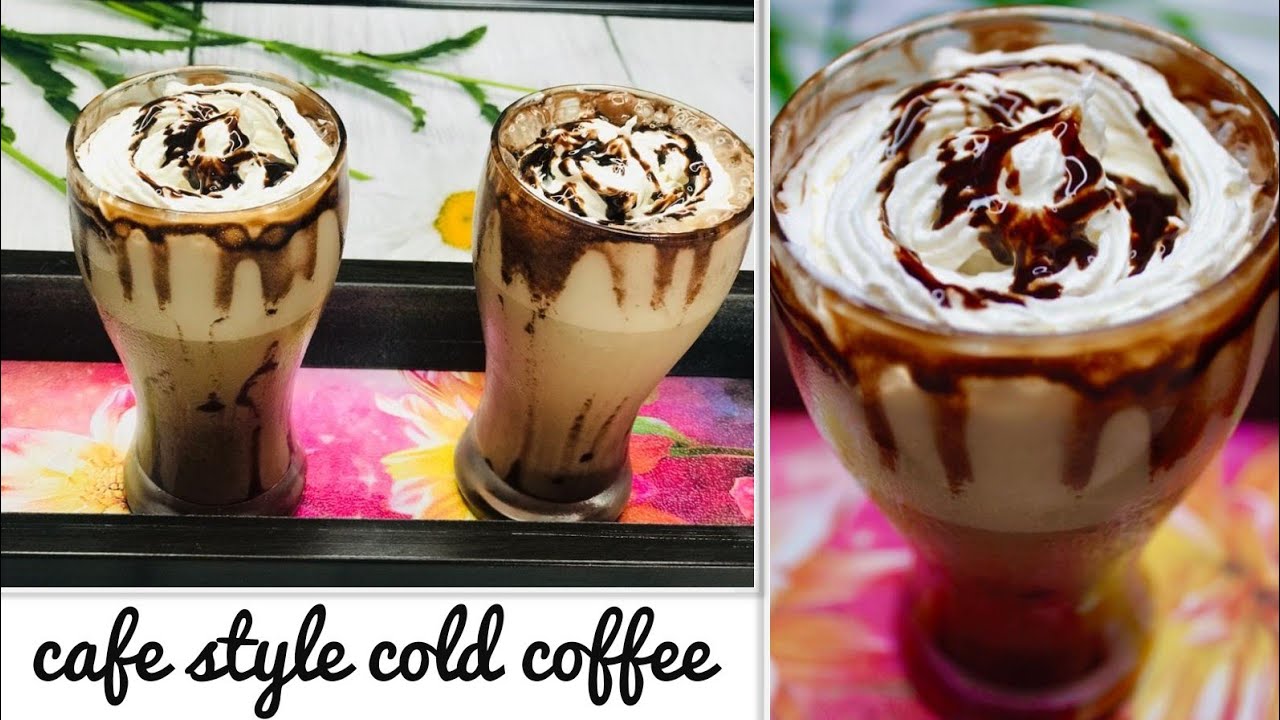 cold coffee frappe | cold coffee recipe | creamy cold coffee ...