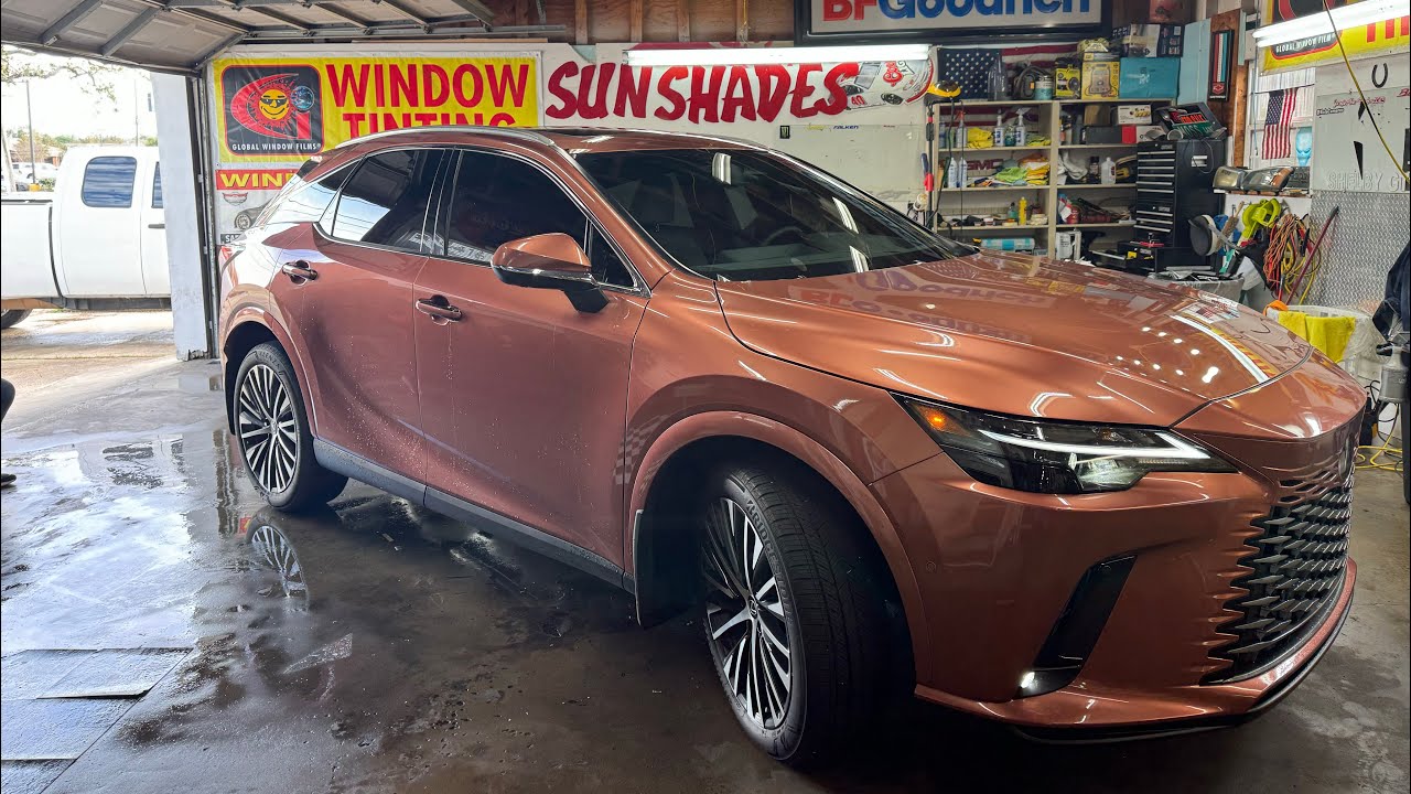 Window Tint on a 2023 Lexus RX 350 - YouTube