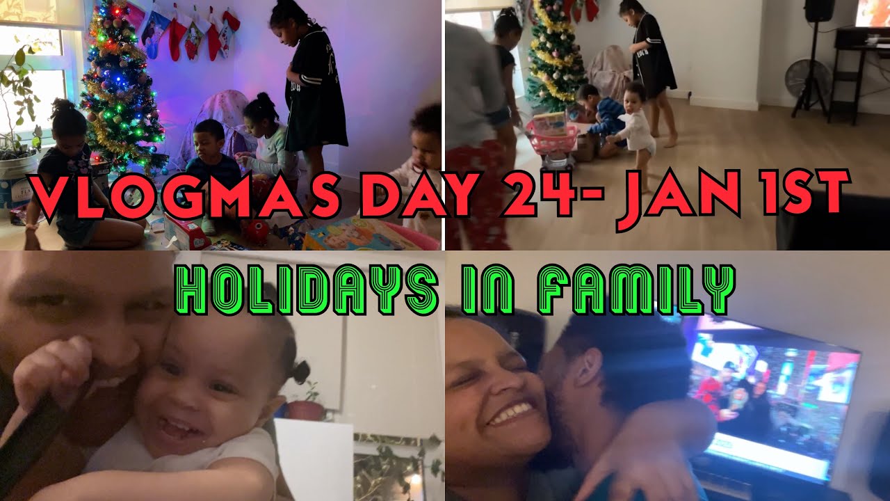 VLOGMAS DAY 24 - Jan 1ST| Merry Christmas and a Happy New Year 2025| VLOGGY VLOG 🎄🎆♥️🙏 - YouTube