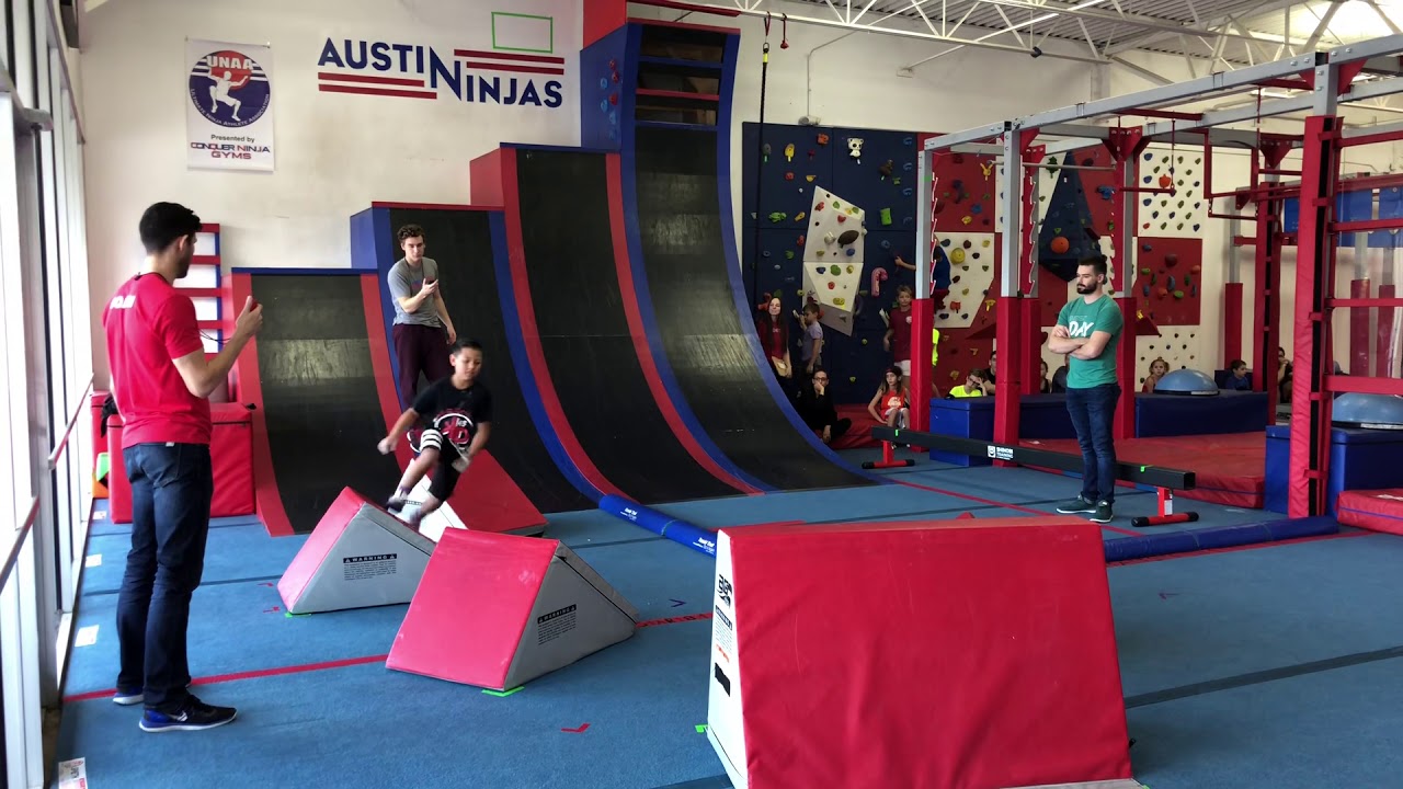 American Ninja Warrior Junior Austin Ninjas - YouTube