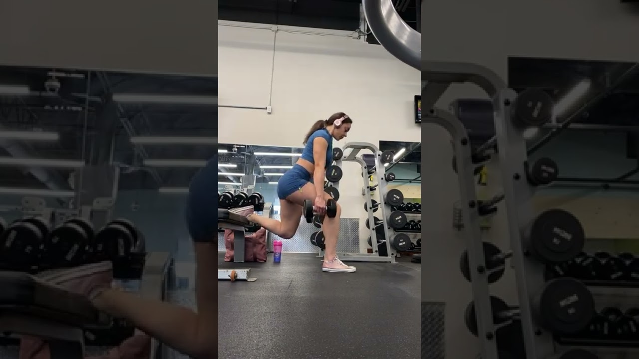 Bulgarian Split Squat - Set up for more stability - YouTube