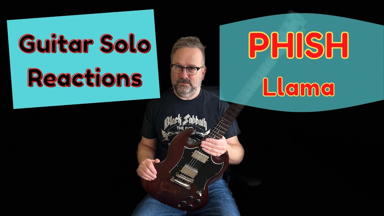 GUITAR SOLO REACTIONS ~ PHISH ~ Llama - YouTube