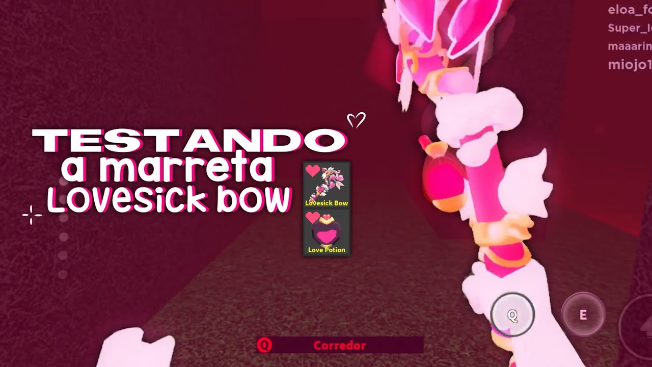 TESTANDO A MARRETA LOVESICK BOW (flee the facility) - epilef - YouTube