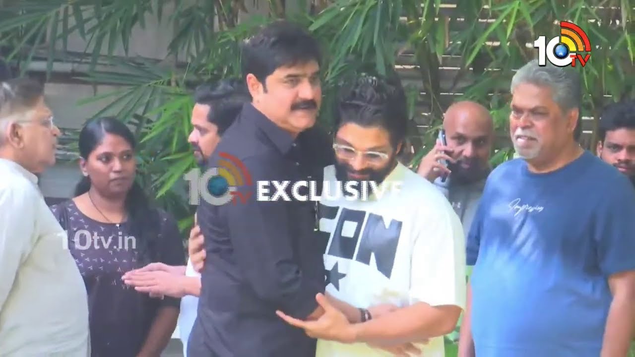 అల్లు అర్జున్‌ను పరామర్శించిన హీరో శ్రీకాంత్ | Allu Arjun | Hero ...