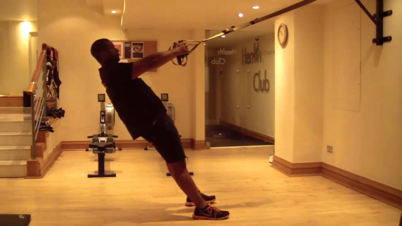 TRX Biceps Hugs - YouTube