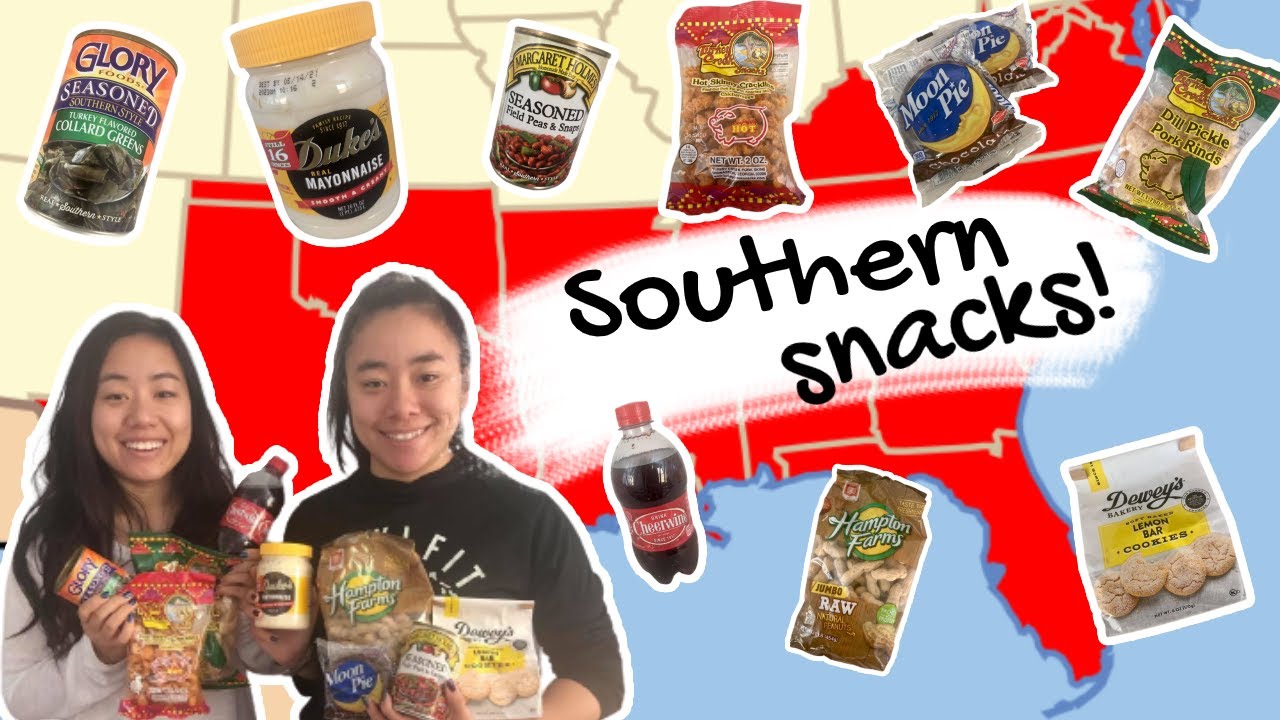 Trying Southern Snacks for the First Time - YouTube