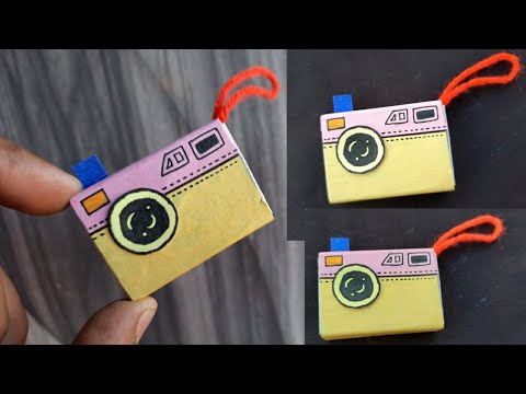 how To Make Paper Camera|DIY Paper Camera|school hacks|Mini Paper craft ...