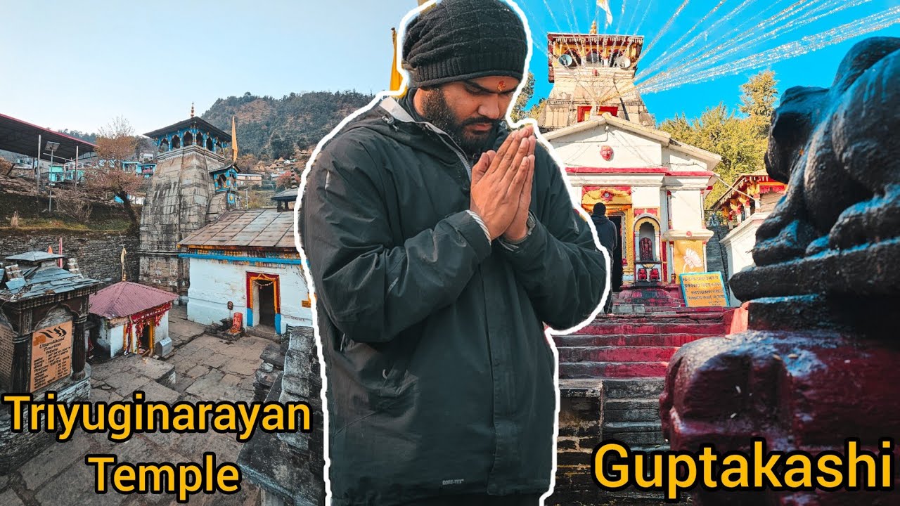 Kedar Valley in Winters 🥶 - केदार घाटी के मंदिर 🚩 - YouTube