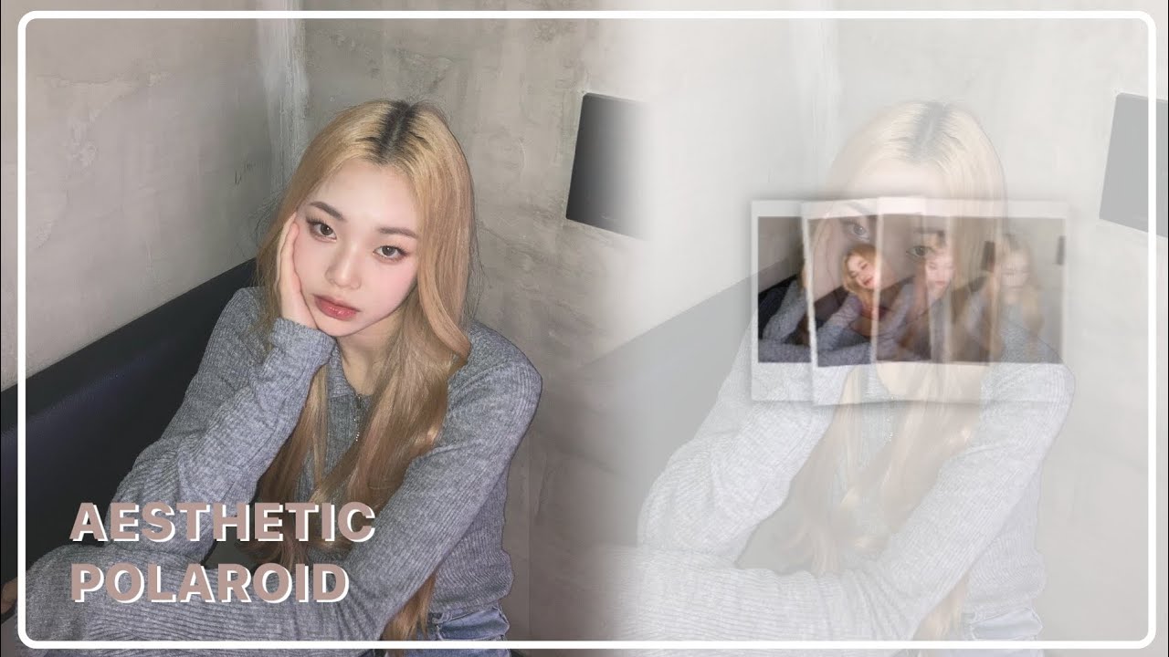 aesthetic polaroid transition | alight motion - YouTube
