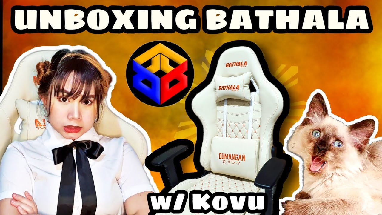 UNBOXING BATHALA GAMING CHAIR | DUMANGAN WHITE | HOW TO ASSEMBLE GAMING ...
