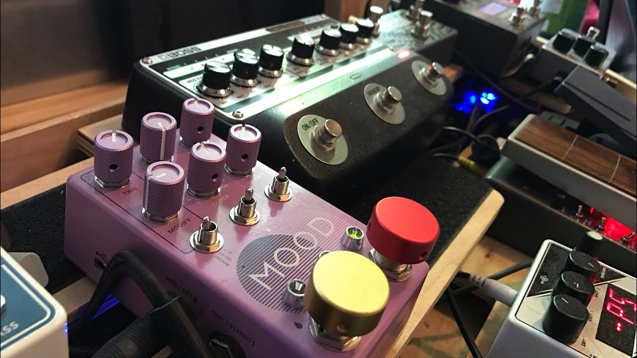 A Dorian guitar Jam with the Chase Bliss Mood MkII, Habit, and Others ...