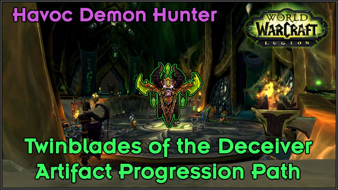 Havoc Artifact Path - Twinblades of the Deceiver - YouTube