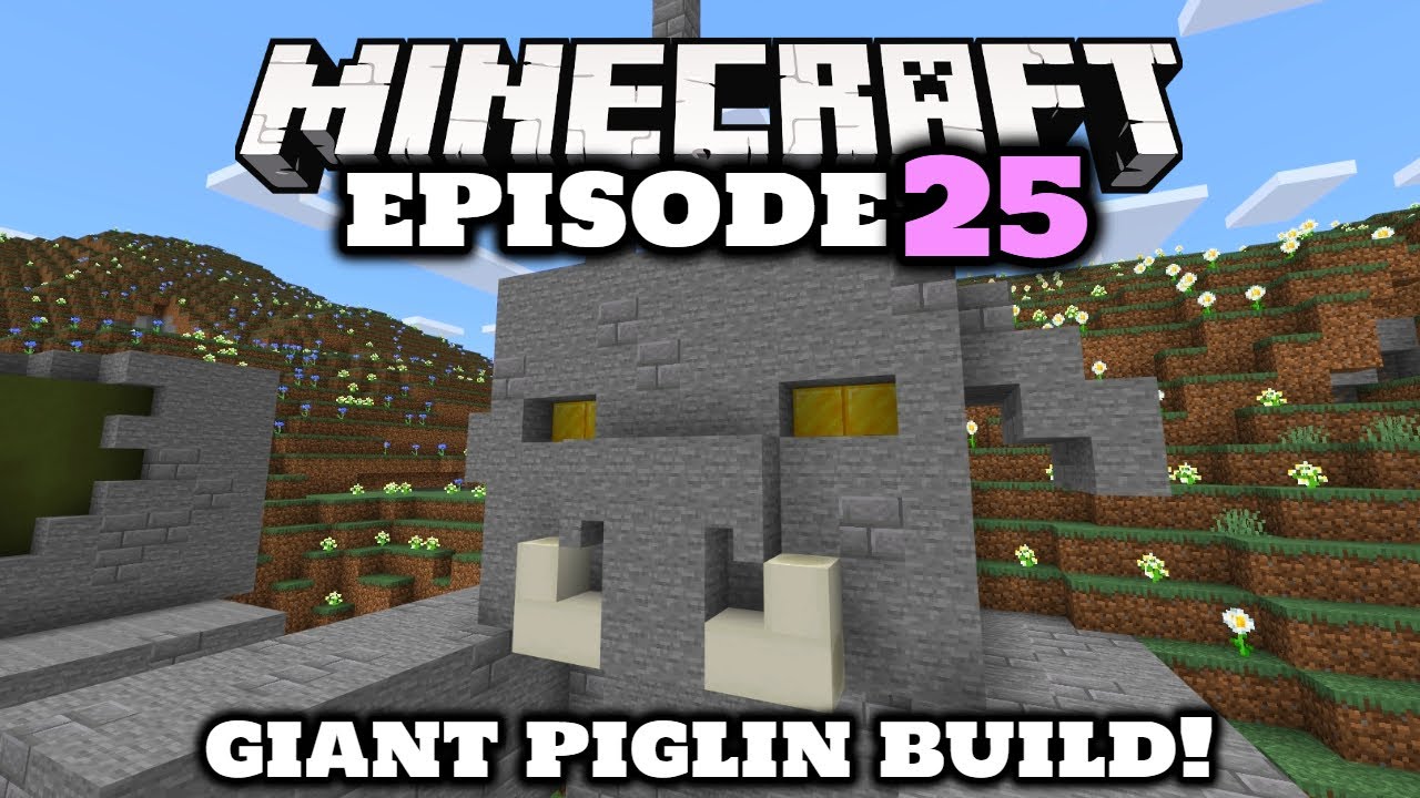 Giant Piglin Gold Farm! - Minecraft Survival Let's Play Episode 25 ...