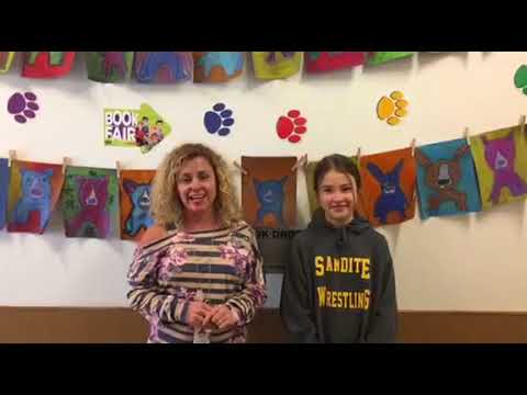 stacee and dacee fix blue dog - YouTube