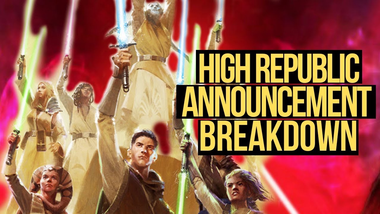 Star Wars The High Republic Project Luminous Announcement Breakdown ...