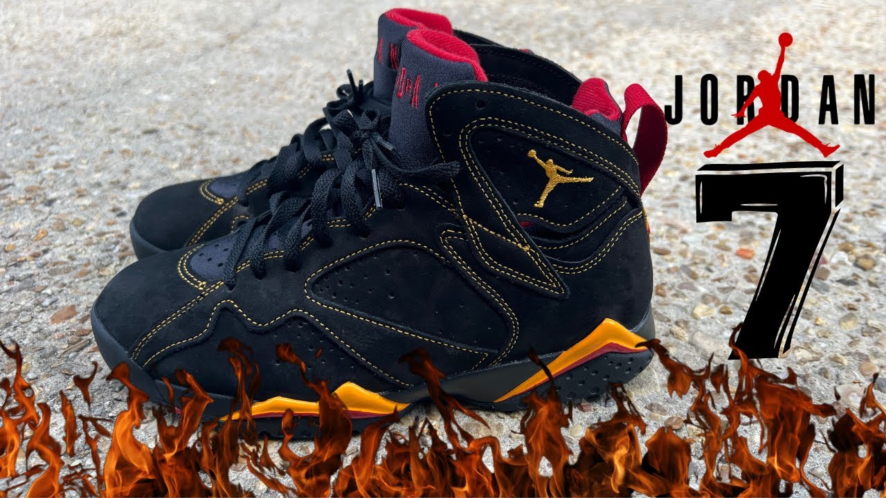 Air Jordan 7 - Citrus (2022) Review and On Feet - YouTube