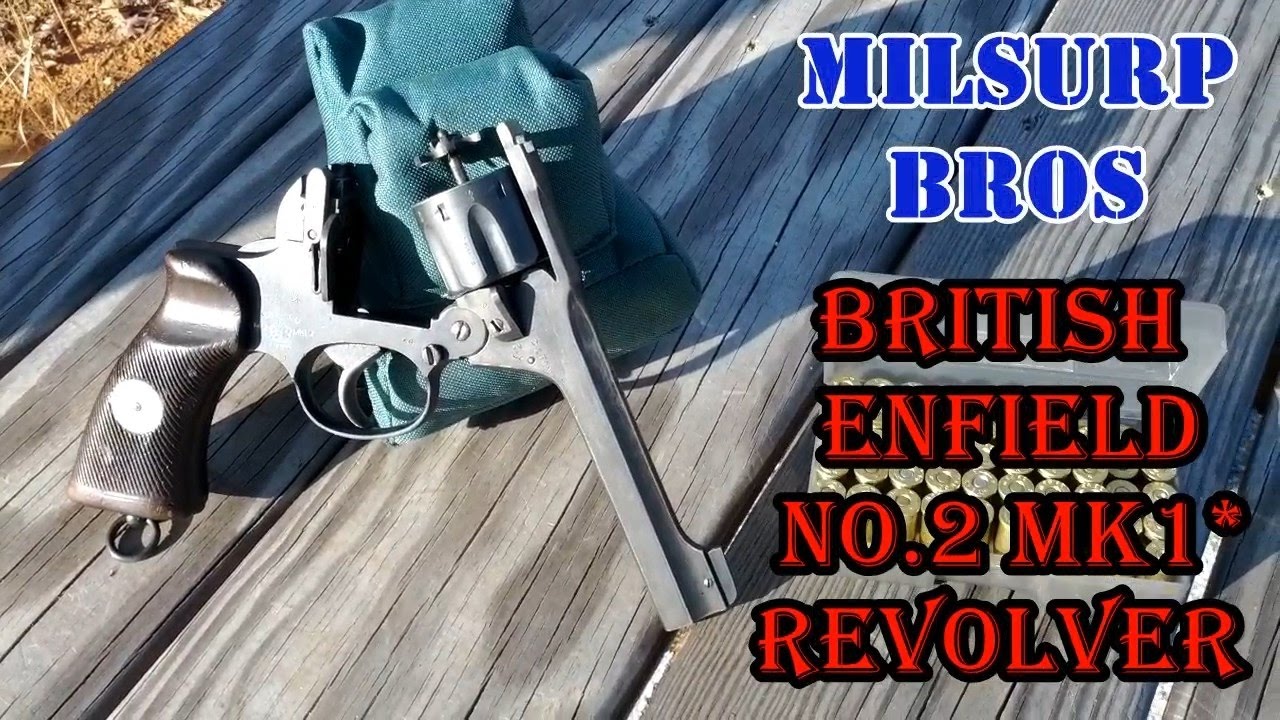 British Enfield No. 2 MkI* Revolver in .38/200 - YouTube