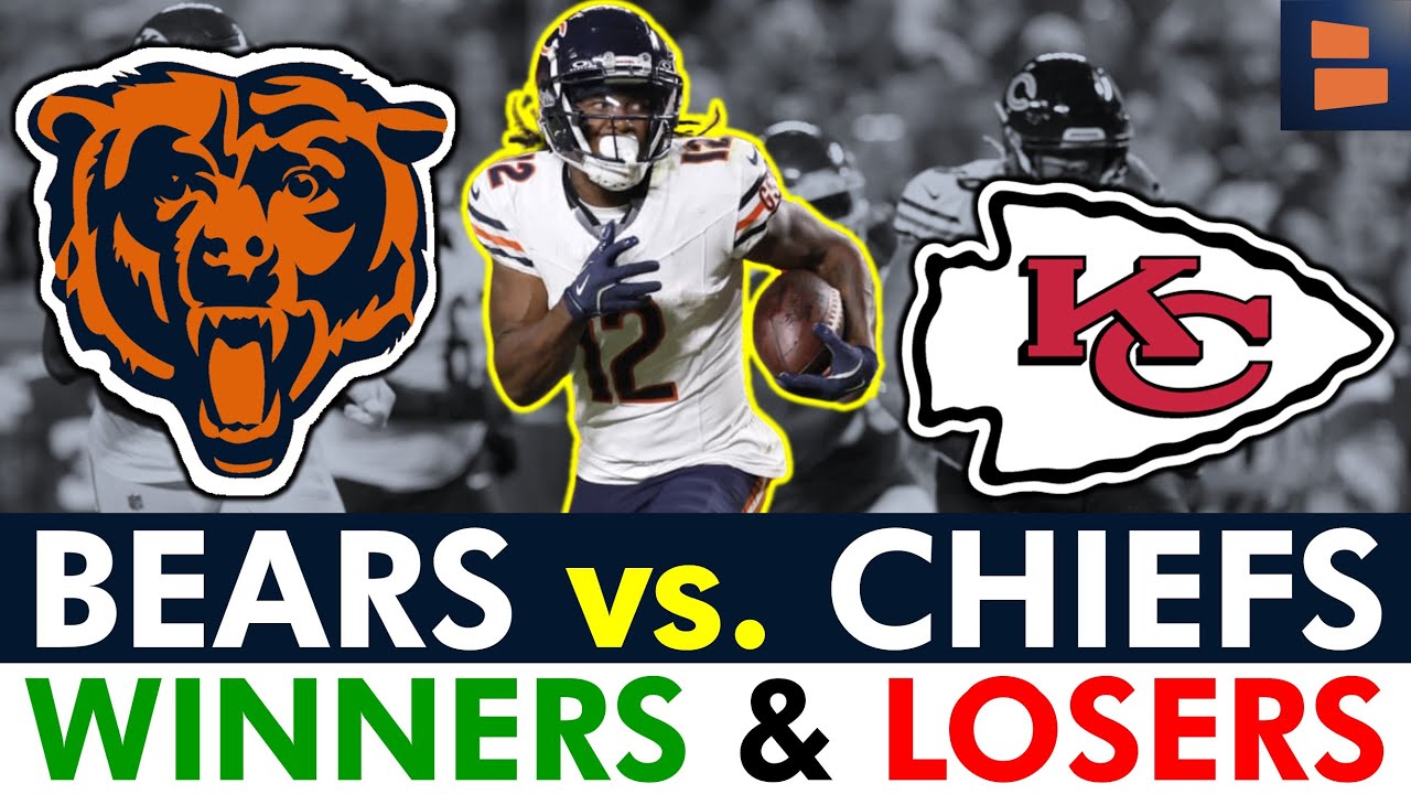 Chicago Bears Winners & Losers vs. Chiefs: Velus Jones, Reddy Steward ...