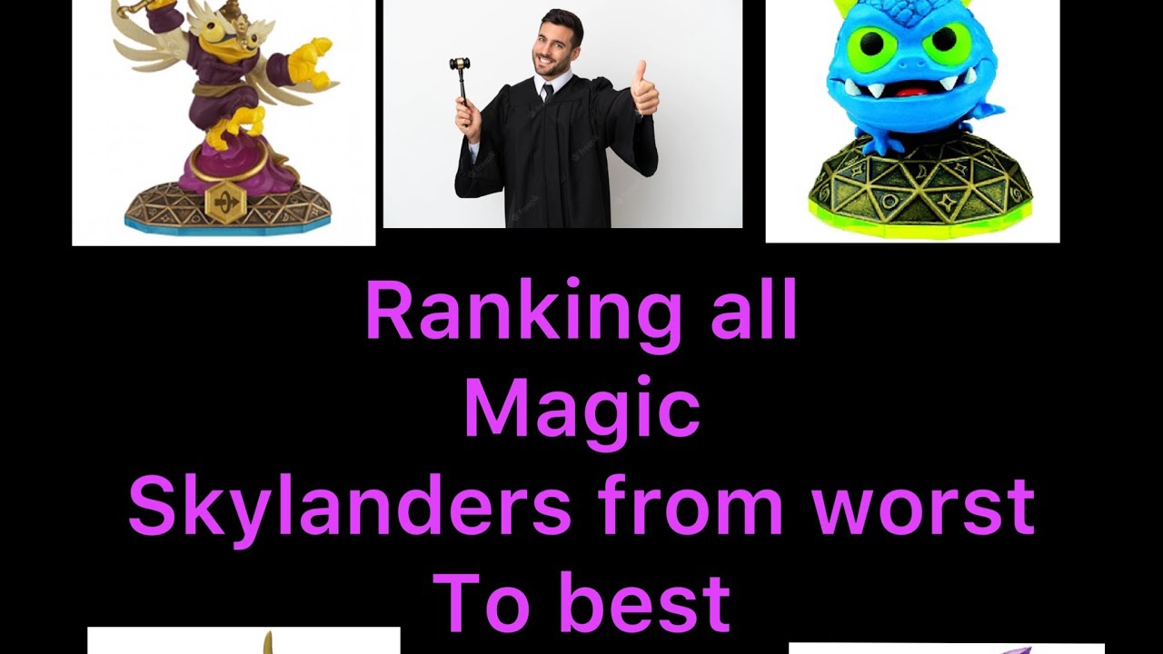 Ranking all magic Skylanders from worst to best - YouTube