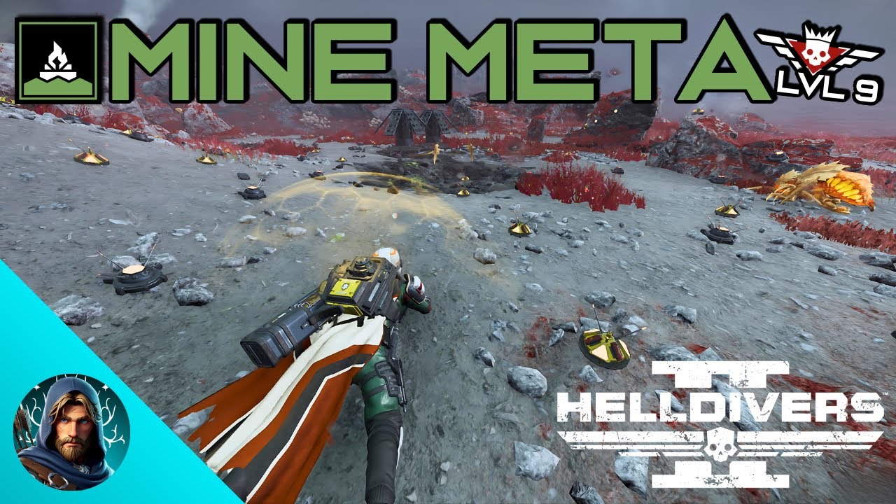 Mines the New Meta for a LVL9 Helldive | Helldivers 2 - YouTube