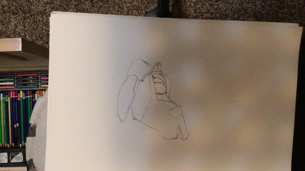 How to draw Nana from Peter Pan - YouTube