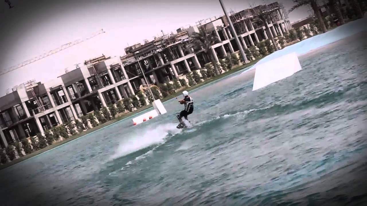 Cable park at Al Forsan club - Abu Dhabi - YouTube
