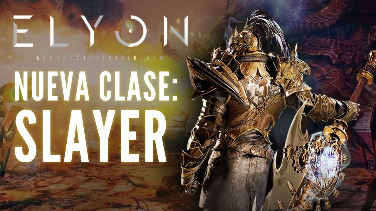 ELYON MMORPG 🌀 SLAYER | NUEVA CLASE | A mandoble limpio - YouTube