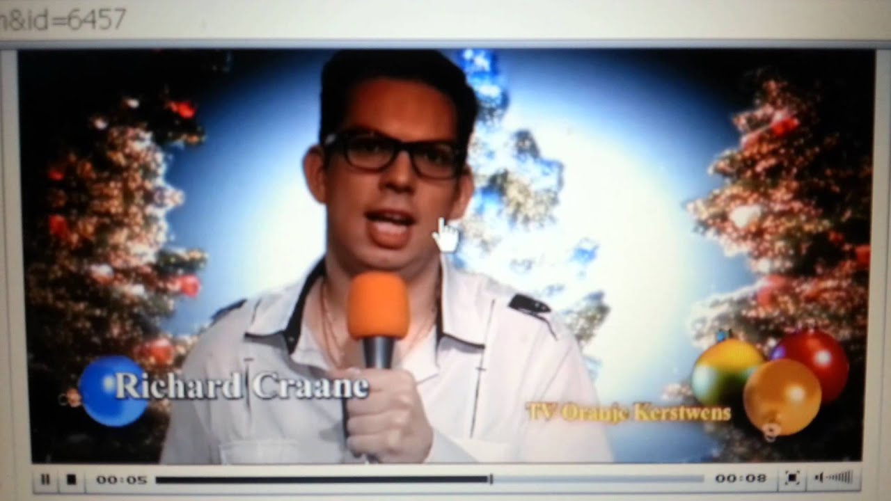 Richard Craane tv oranje kerstwens 2012 - YouTube