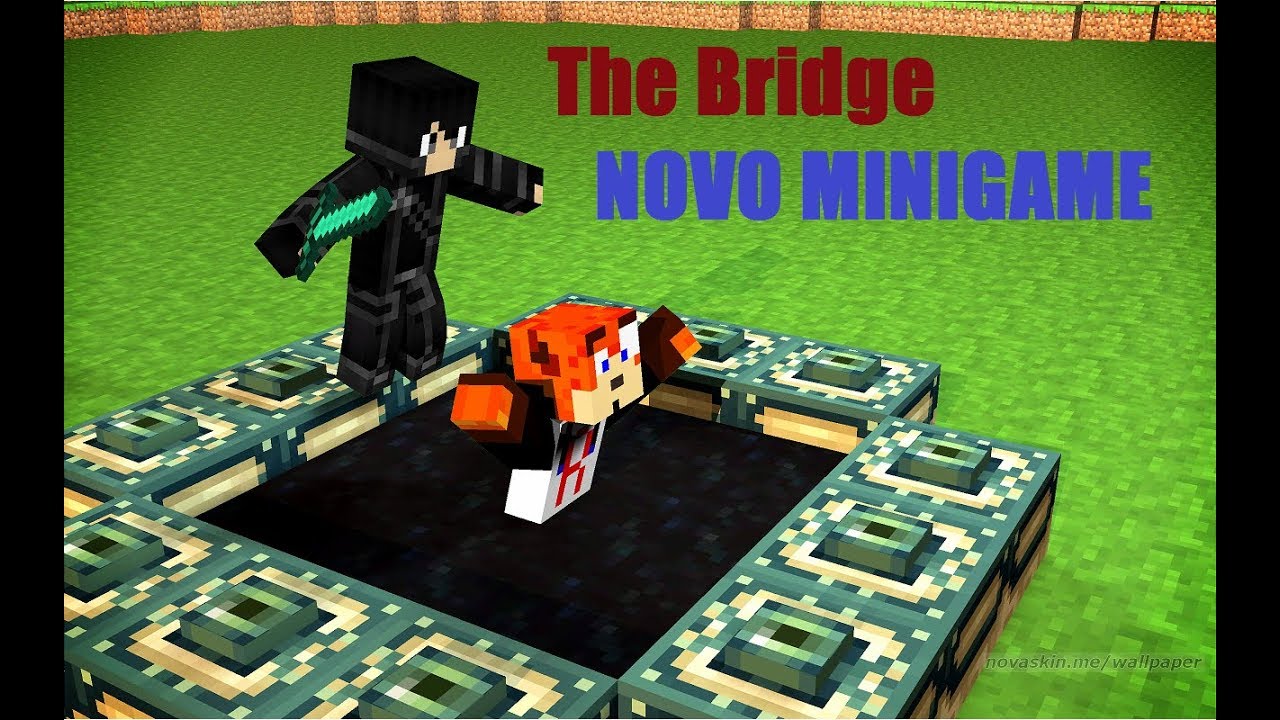 Minecraft: NOVO MINIGAME !!!! (The Bridge) Ft. KiritoKiin - YouTube