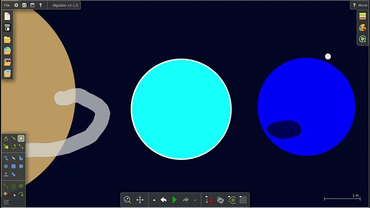 Algodoo the Solar System! - YouTube