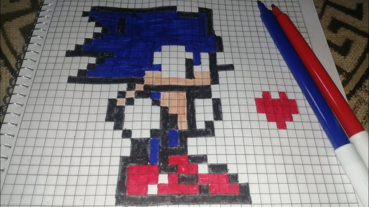 رسمه بيكسل ارت جديده تعليم الرسم... Pixel Art drawing new teaching ...