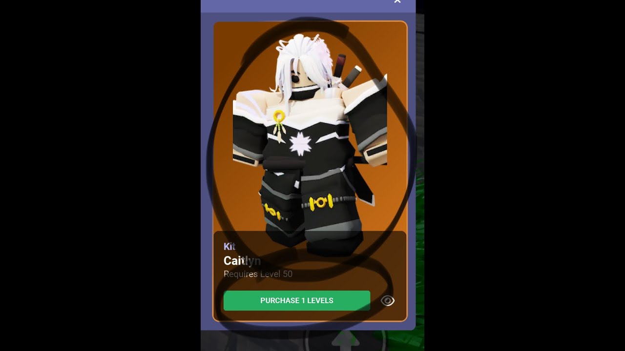 Caitlyn kit showcase tomorrow (roblox bedwars) - YouTube