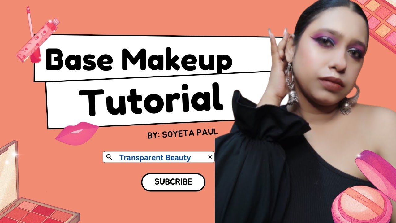 product haul with Base makeup tutorial - YouTube