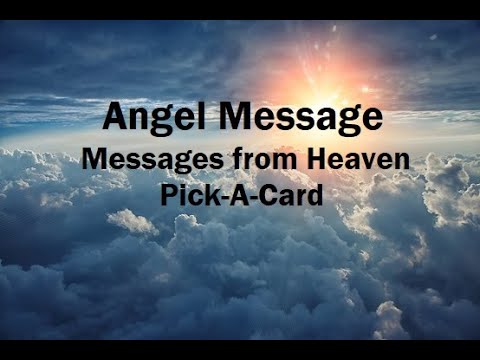 Angel Message: Messages From Heaven: Intuitive Messages: Timeless Pick ...