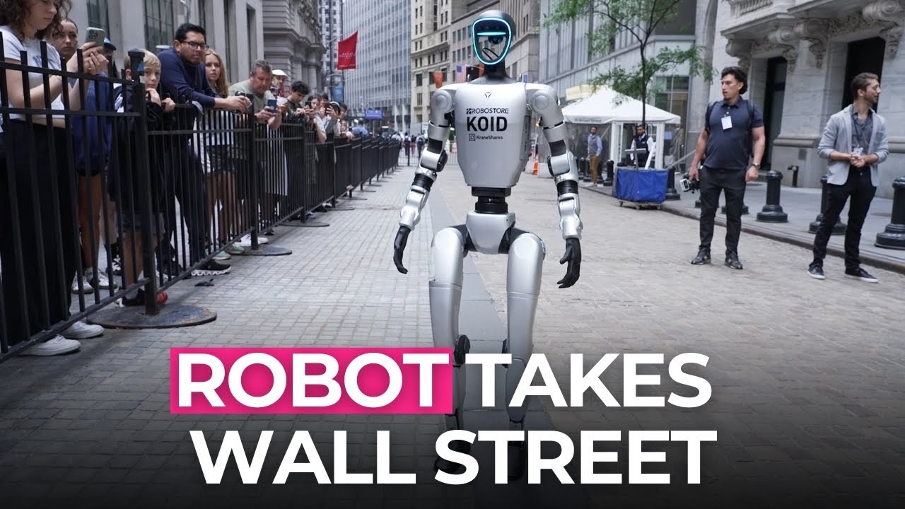 RoboStore's Robot Koid Takes Over Wall Street - YouTube