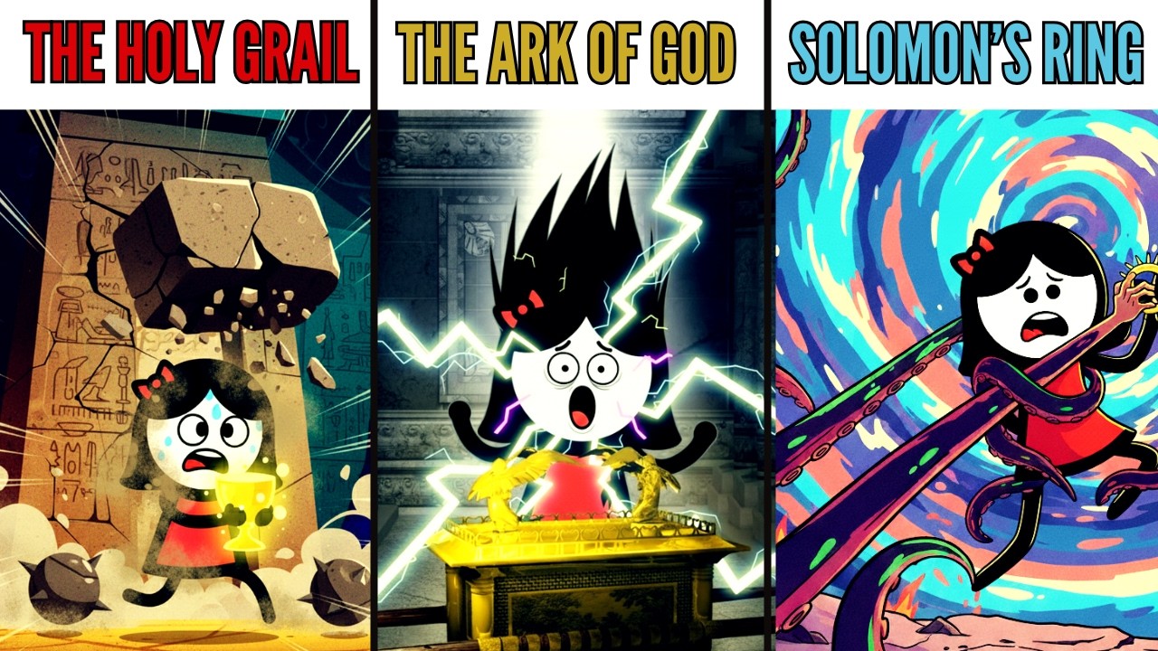 Mythology's Most Famous Objects Explained in 10 minutes - YouTube