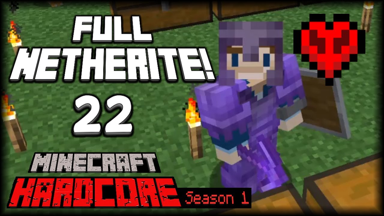 Full Netherite and Tree Tubes! - Minecraft Hardcore: S1E22 - YouTube