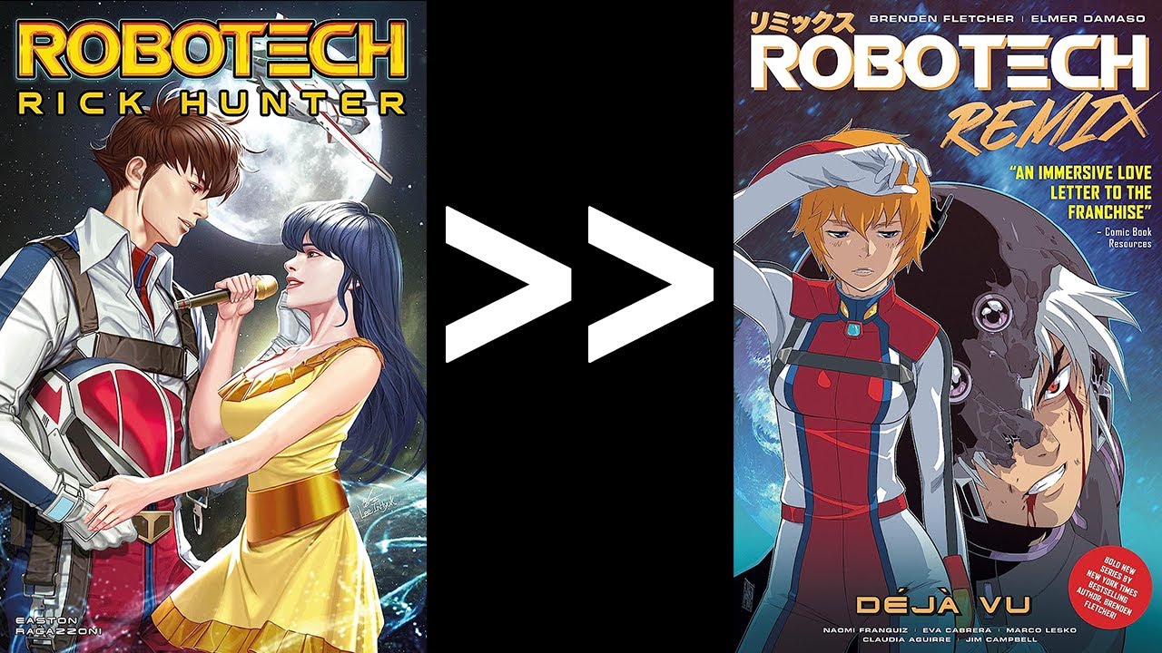 As Titan #comics shows, Macross remains the best part of Robotech - YouTube