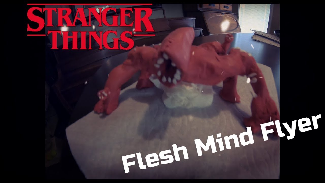 Sculpting The Flesh Mind Flyer From Stranger Things Season 3 - YouTube