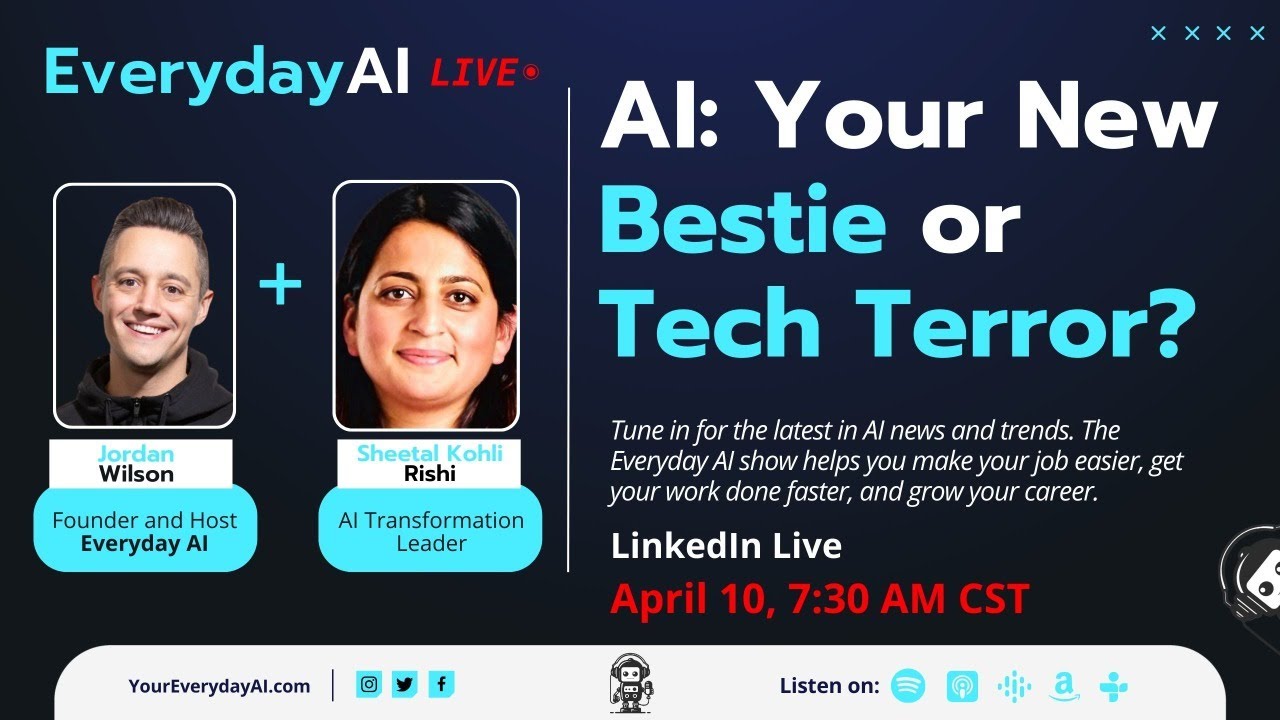 AI: Your New Bestie or Tech Terror? An Everyday AI chat with Sheetal Kohli Rishi - YouTube