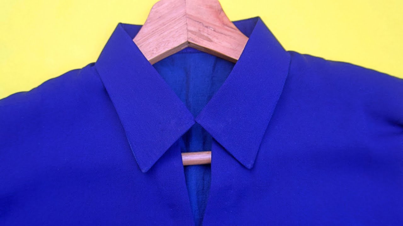 V Collar Cutting and Stitching Tutorial for Beginners | STYCH STUDIO ...