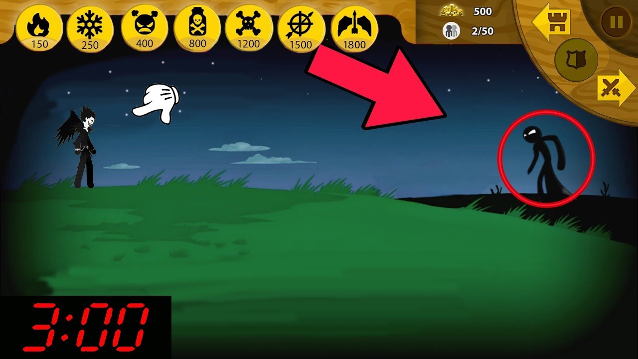 Playing Games At 3 A.M I Found The Mysterious Entity in Stick War ...