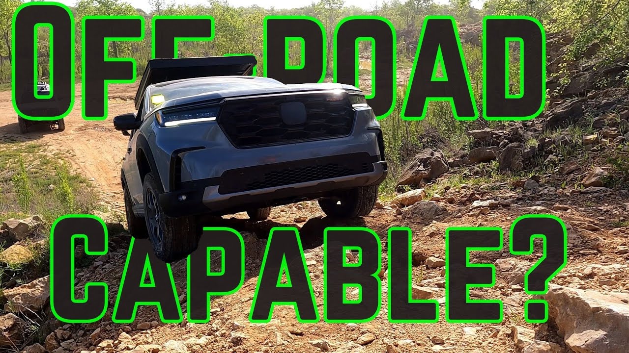 Honda Pilot Trailsport Extreme Off-Road Testing | Minimal Overland Set ...