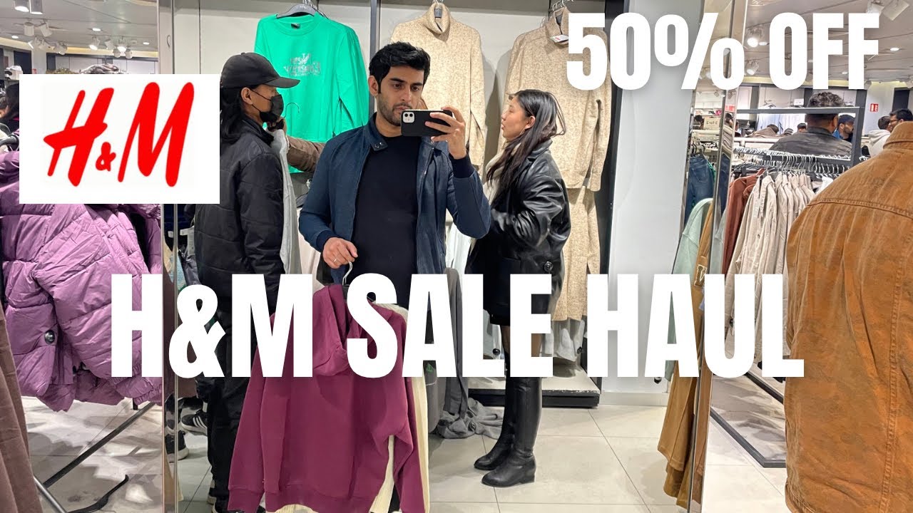 *HUGE SALE* H&M SALE Haul 2022 | Budget Shopping Challenge #hm #hmsale ...
