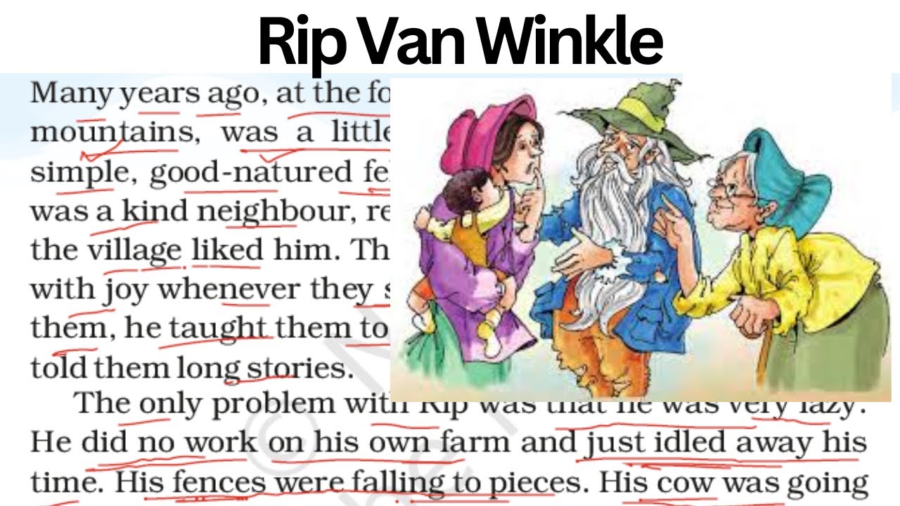 Rip Van Winkle | Story Reading | English Story | Hindi Translation ...