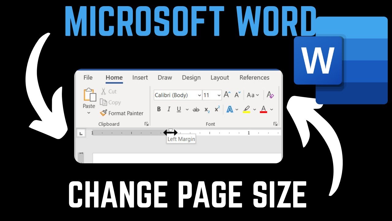 How To Change Page Size In Microsoft Word Document | A3, A4, A5 Sizes ...